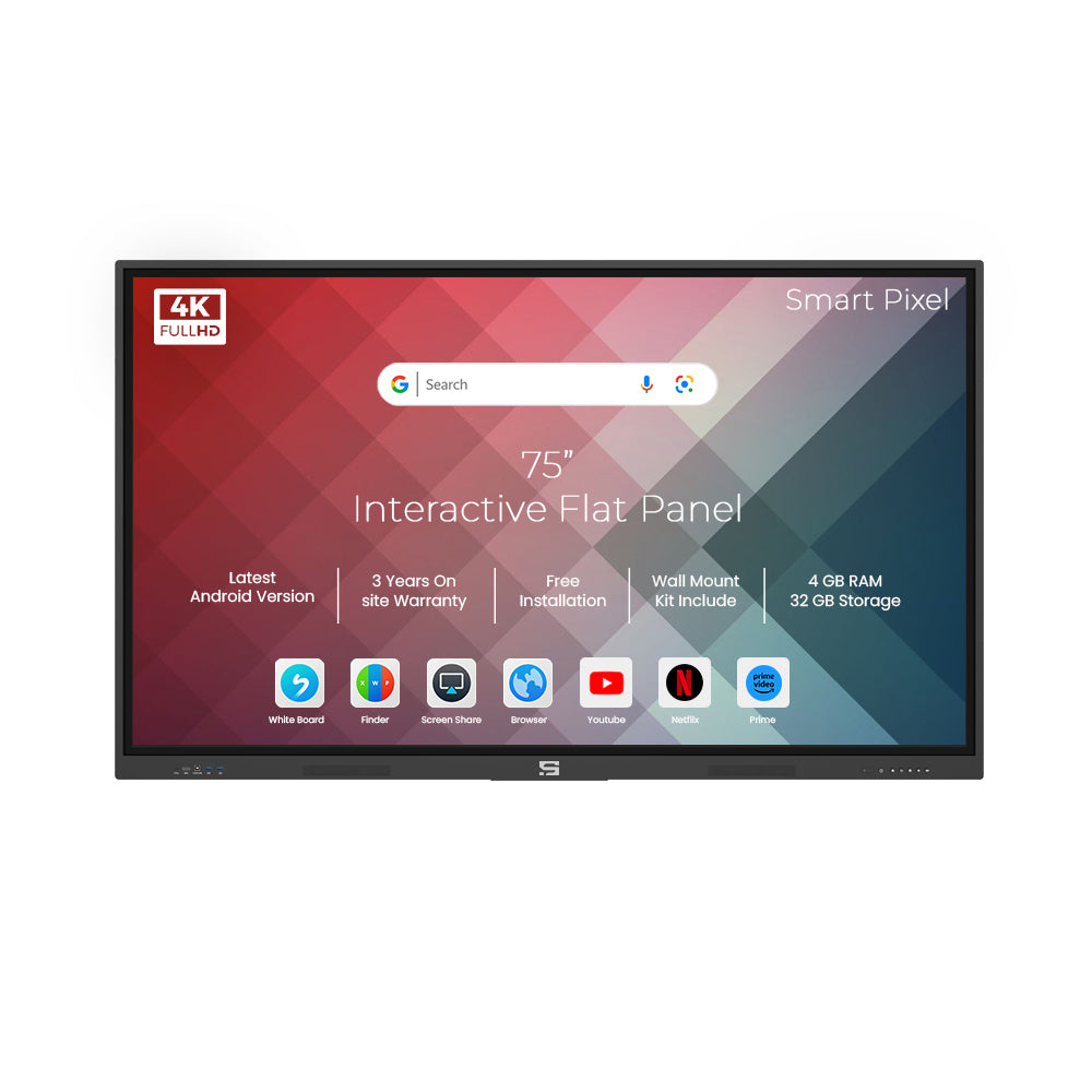 Smartpixel 75" Lite Plus Interactive Panel – Smart Pixel